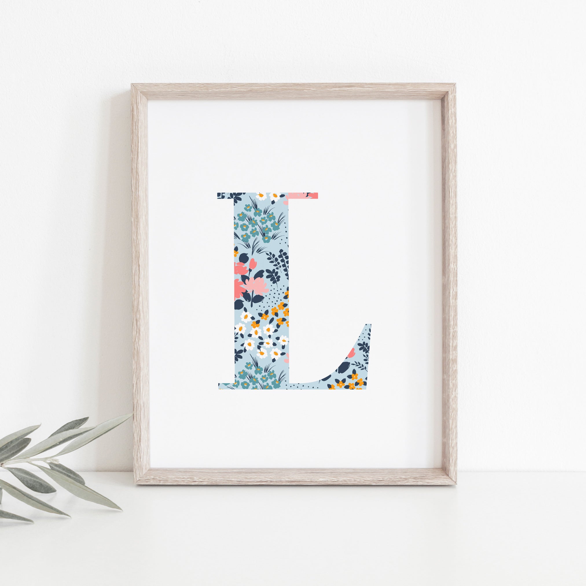 Initial Letter Prints – Maisy & Fig